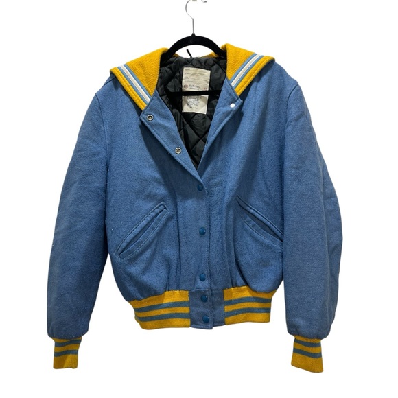 Delong | Jackets & Coats | Vintage 98 Womens Delong Varsity Cheer ...